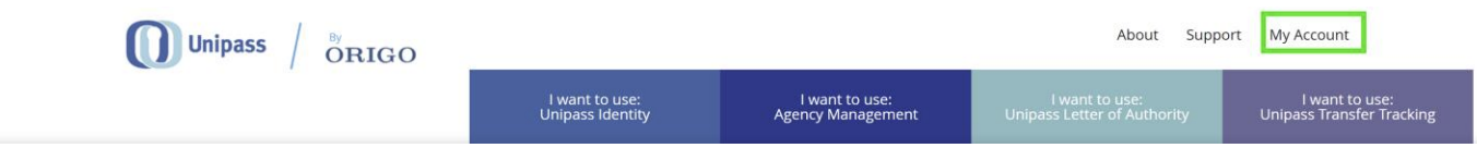 How to use Unipass Transfer Tracking – Unipass Identity